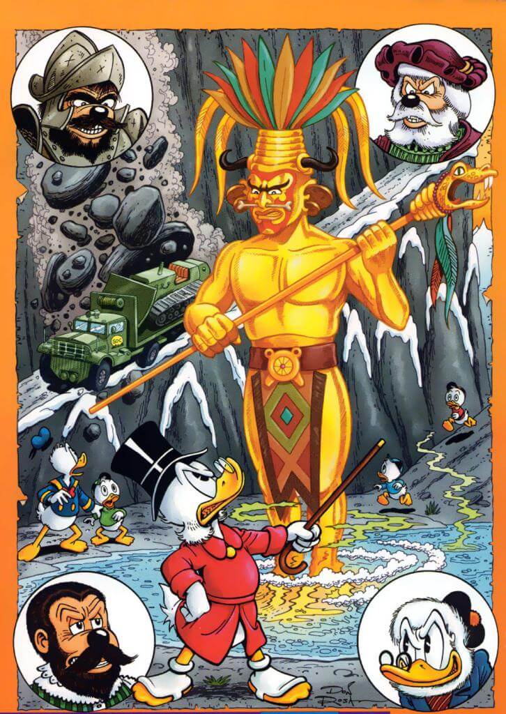 "The Last Lord Of Eldorado" by Don Rosa | D.U.C.K. dedication